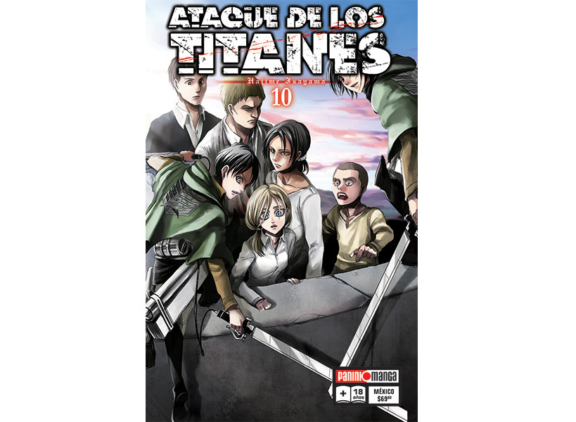 Ataque de los titanes / Shingeki No Kyojin Tomo Original Panini Manga ...