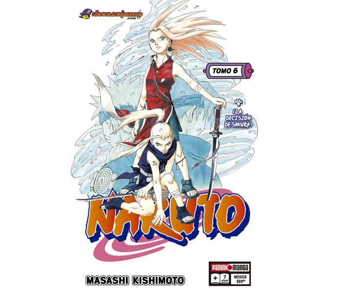 Naruto Manga Tomo Original Panini Manga (Tomo 06) - Oni Anime Store