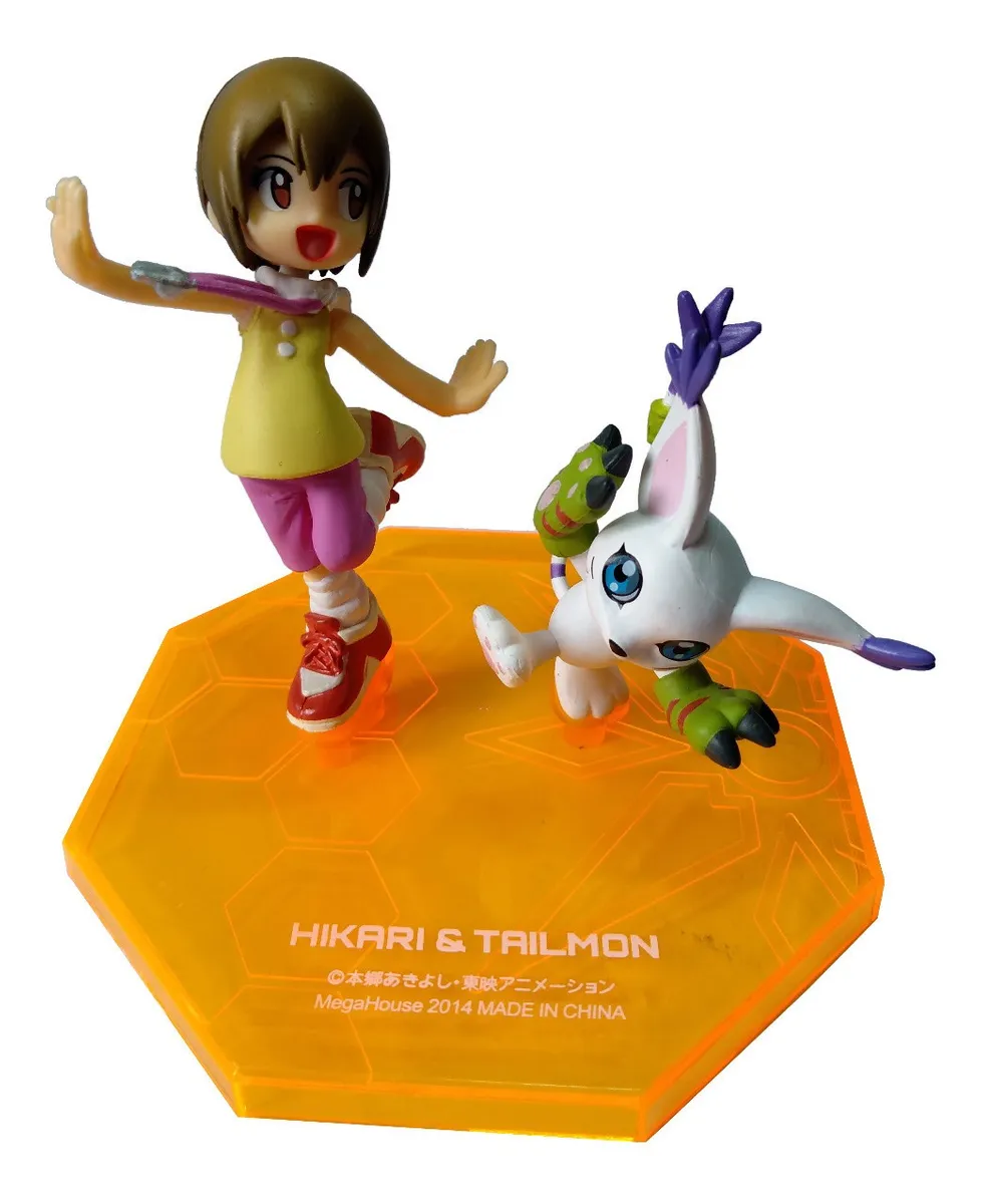 Figura Gatomon Con Kari Digimon - Oni Anime Store