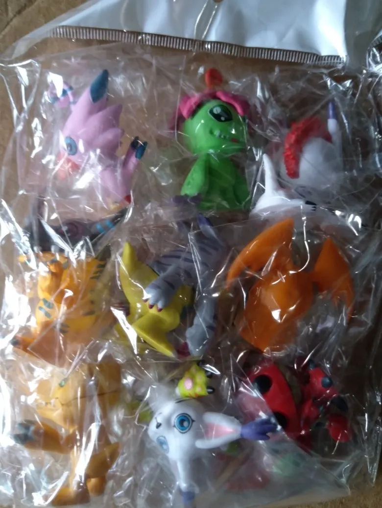 Figuras De Digimon Elegidos Set X9 - Oni Anime Store