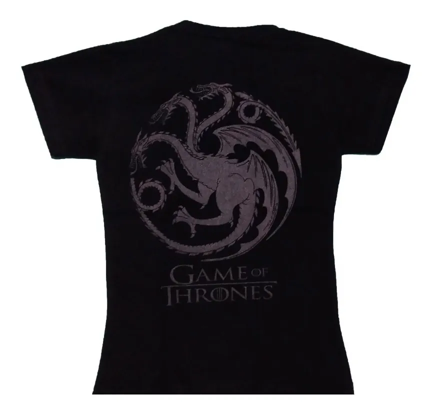 Game Of Thrones Camiseta Logo Casa Targaryen 1 - Oni Anime Store
