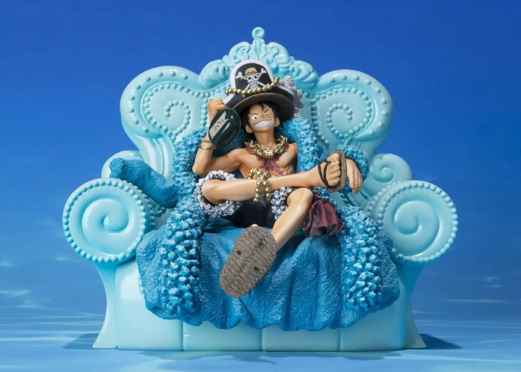 One Piece Figura Monkey D. Luffy Azul - Oni Anime Store