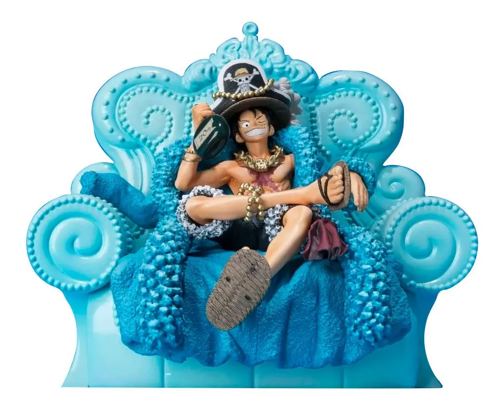 One Piece Figura Monkey D. Luffy Azul - Oni Anime Store
