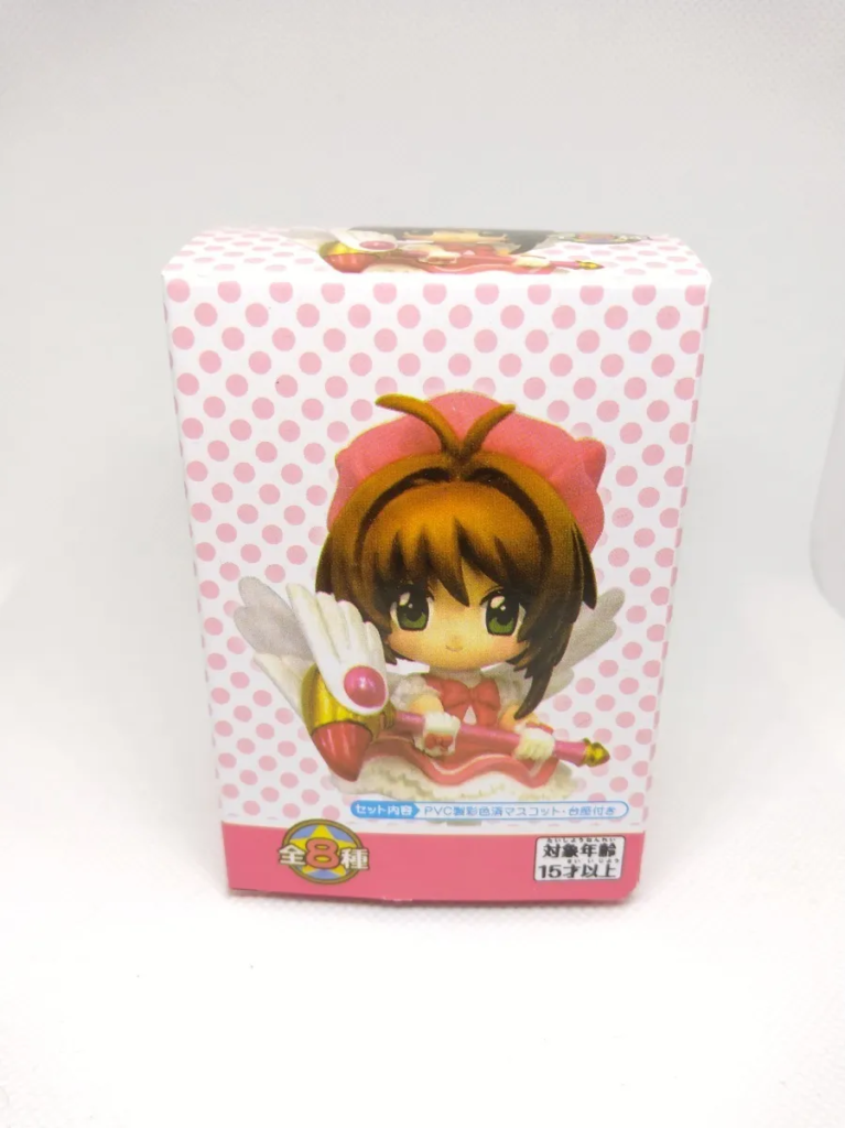 Sakura Card Captor Figura Sakura Chibi Báculo Base Rosa - Oni Anime Store
