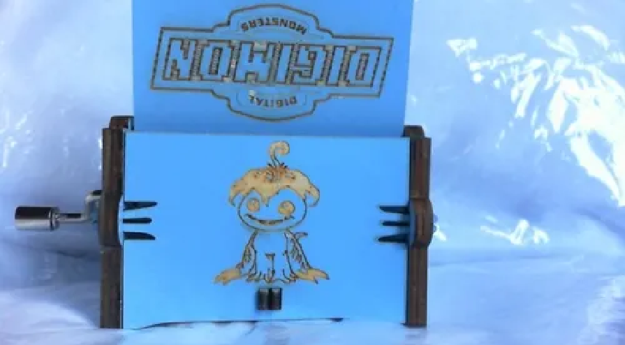 Caja Musical Digimon - Oni Anime Store
