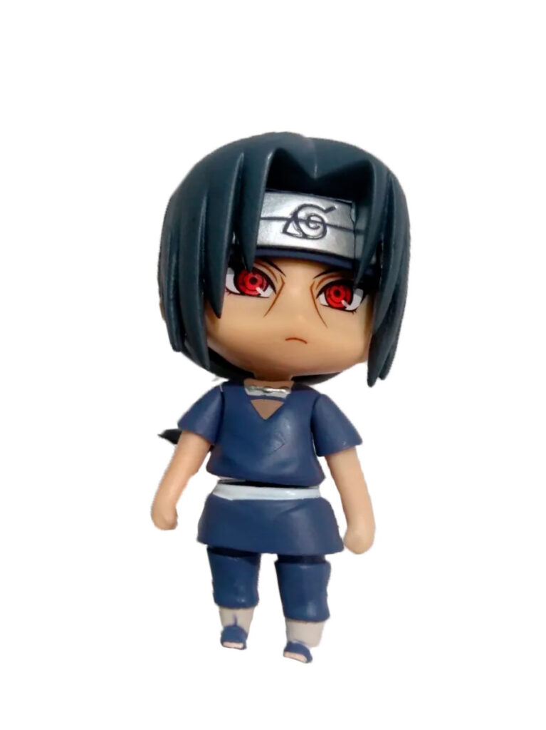 Naruto Figura Itachi Uchiha Base Transparente - Oni Anime Store