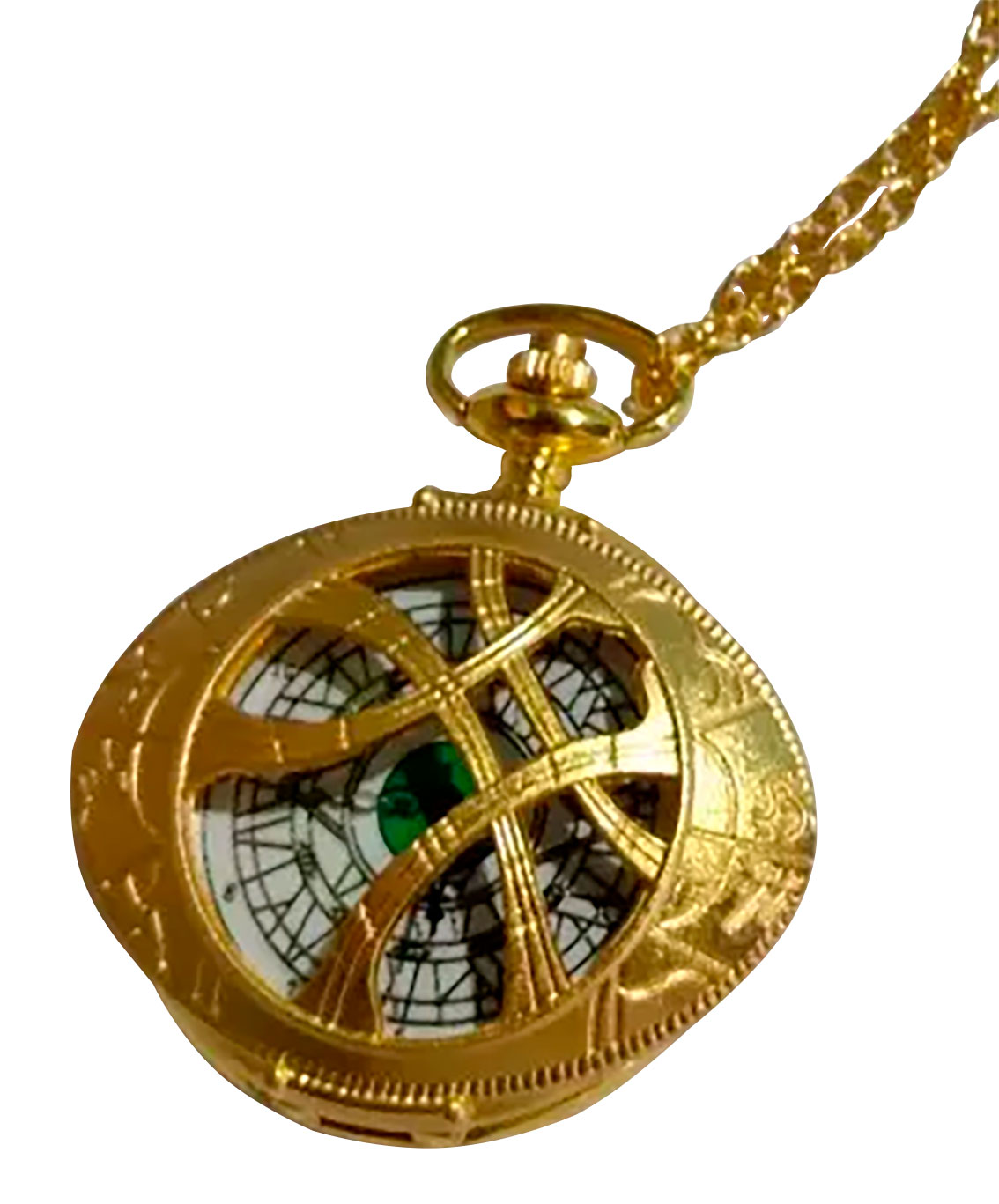 Doctor Strange Reloj Collar Ojo De Agamotto
