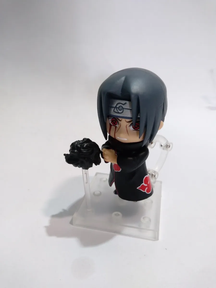 Naruto Figuras Itachi Uchiha Base Transparente - Oni Anime Store