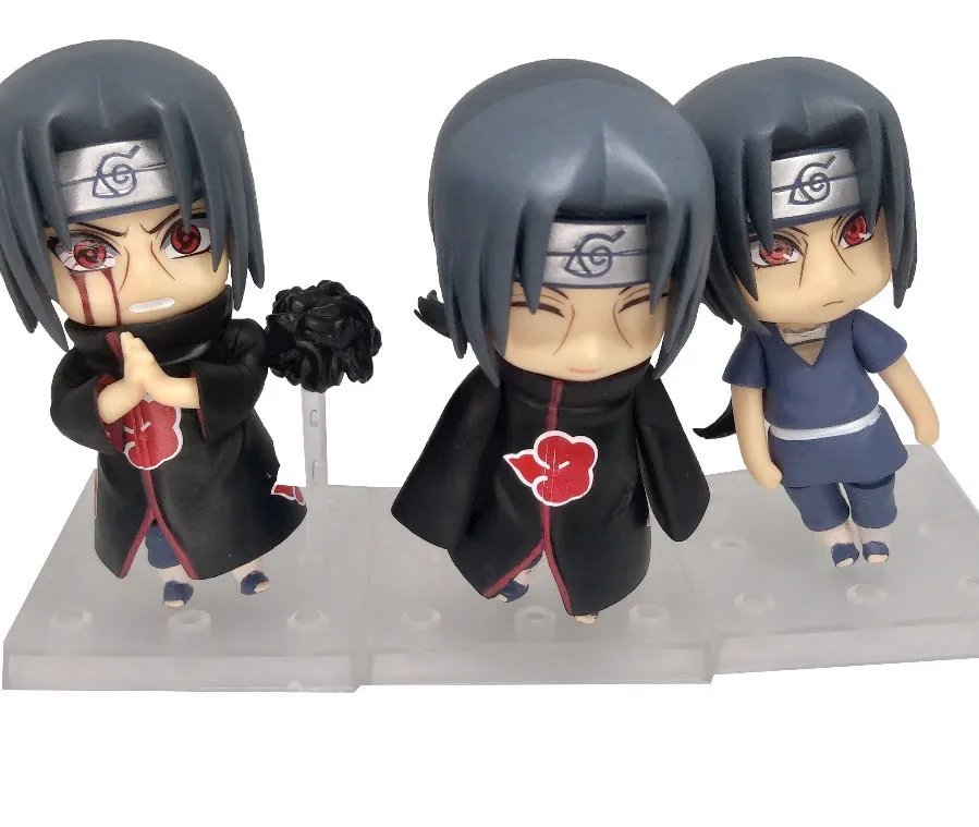 Naruto Figuras Itachi Uchiha Base Transparente - Oni Anime Store