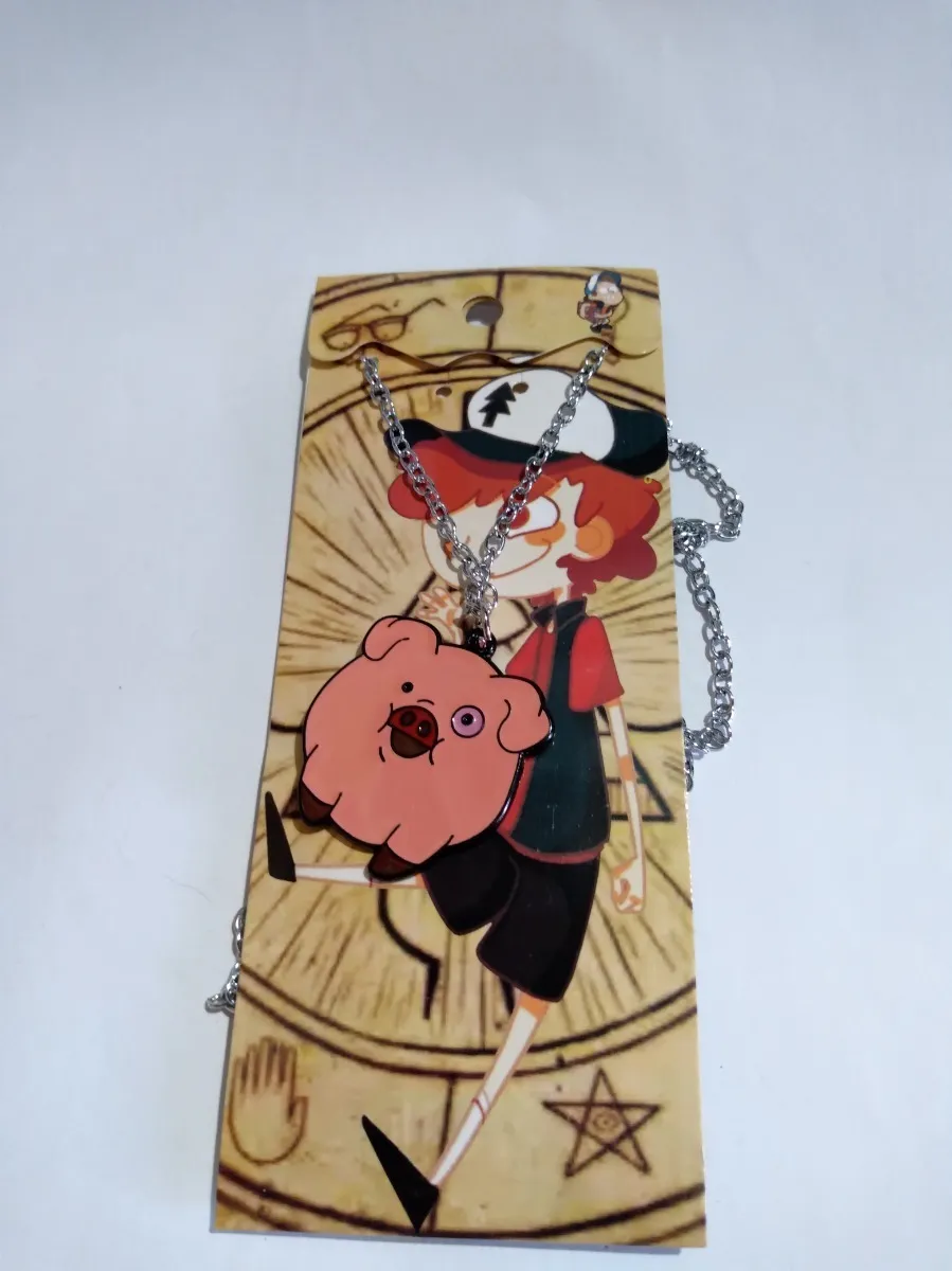 Gravity Falls Collar Pato Metálico - Oni Anime Store