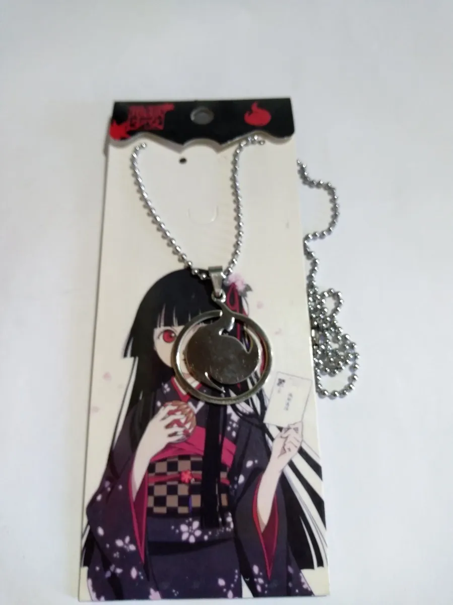 Hell Girl Jigoku Shojo O Chica Infernal Collar Logo Metálico