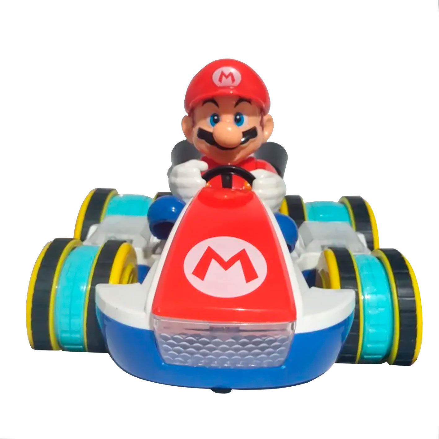 Mario Bros Figura Carro Mariokart Luces Y Movimiento - Oni Anime Store