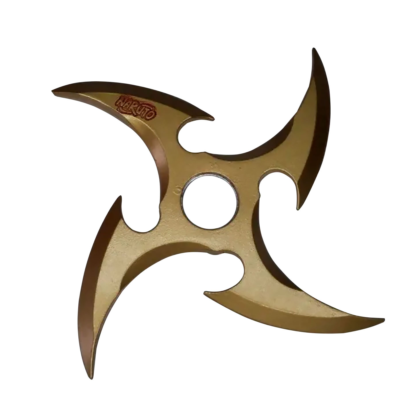 Shuriken De Viento Decorativa Dorada Naruto - Oni Anime Store