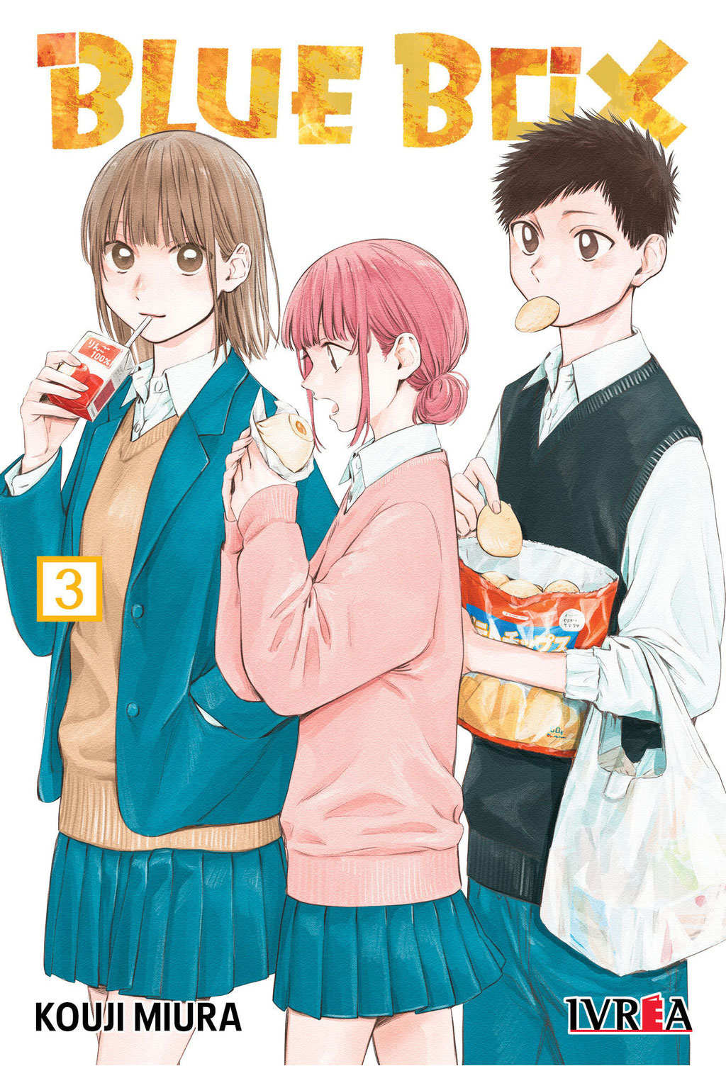 Blue Box Manga Ao No Hako Tomo 03 Español Ivrea - Oni Anime Store