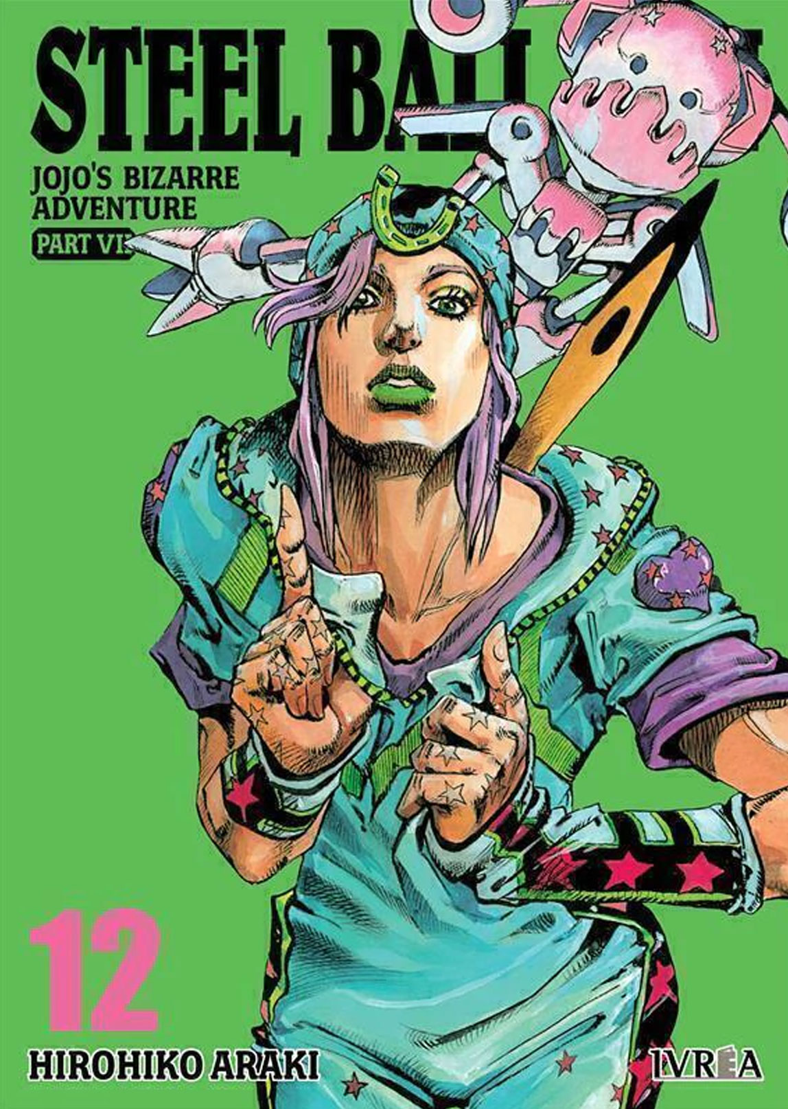 Jojo's Bizarre Adventure Steel Ball Run Manga Tomo 12 Ivrea Español ...